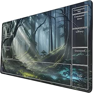 Amazon.com: AI Painting TCG Playmat - MTG Trading Card Game Mat with ...