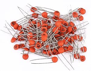 Amazon.co.jp: Capacitor Kit 100 Pieces/Lot Ceramic Capacitors 50V 1pF ...