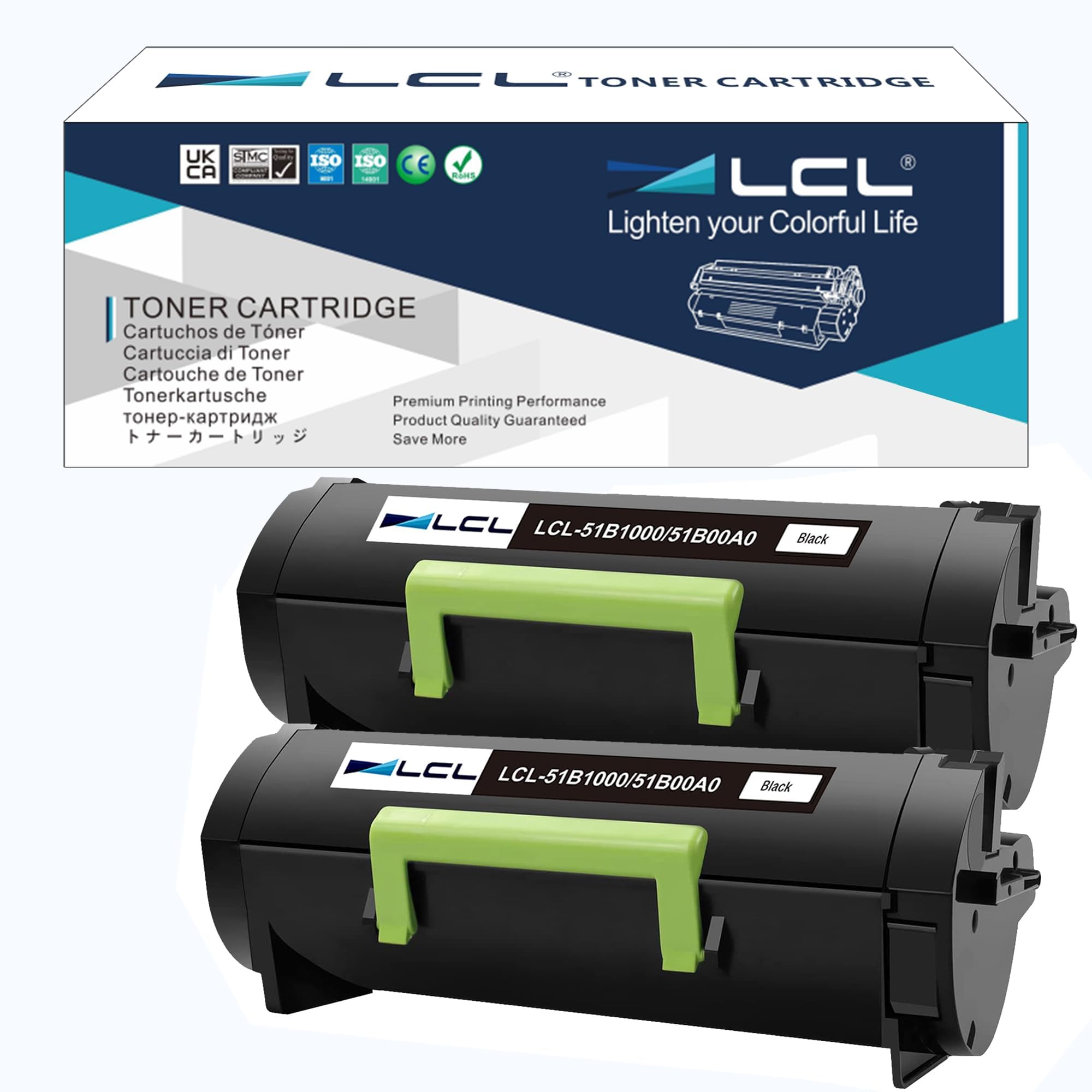 Amazon.com: 51B1H00 Black Toner Cartridge(1-Pack) - Drwn Compatible ...