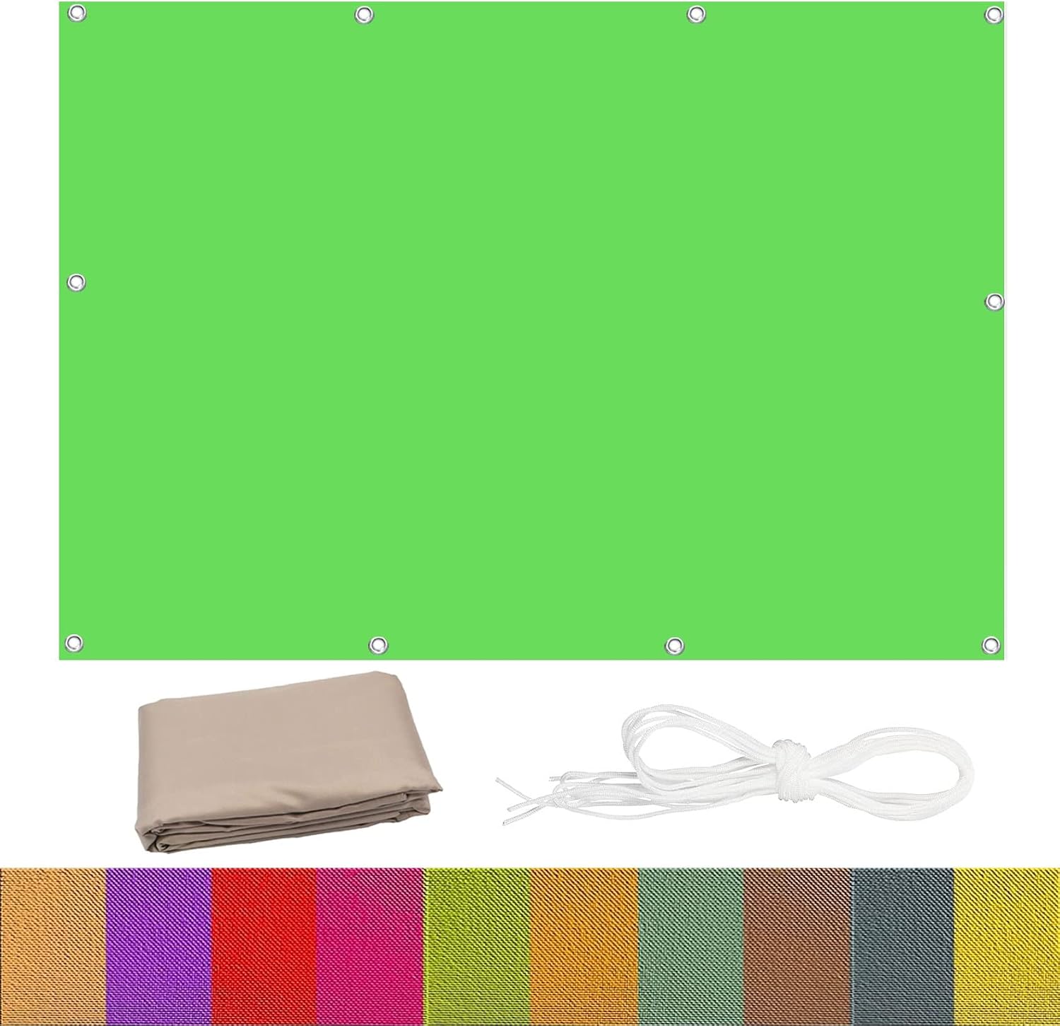 Amazon.com : Sun Shade Sail Waterproof 5.5 x 5.5 m Weatherproof 98% UV ...