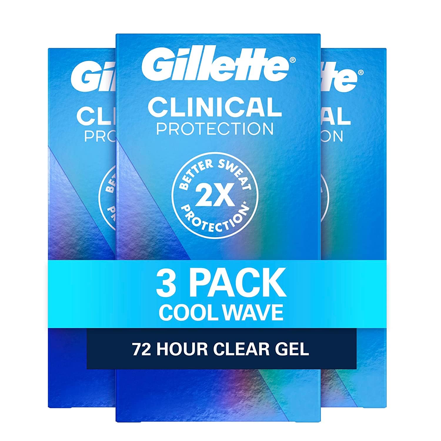 Gillette Clinical Strength Clear Gel Antitranspirante y desodorante ...