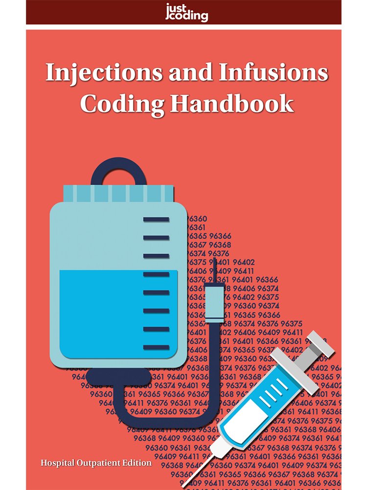 JustCoding's Injections and Infusions Coding Handbook (Pack of 5 ...