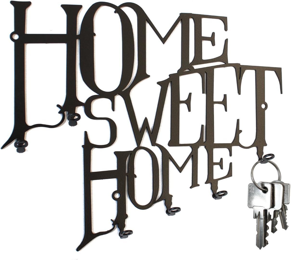 Amazon.com: Key Hook " Home Sweet Home " - Beautiful Hook/Design Key ...