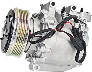 38810-R1A-A01 Compresor de CA con embrague compatible con Honda Civic 1 ...