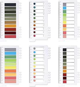 1200 Stück Haftstreifen Haftnotizen, Tabs Index Tabs, Brencco ...