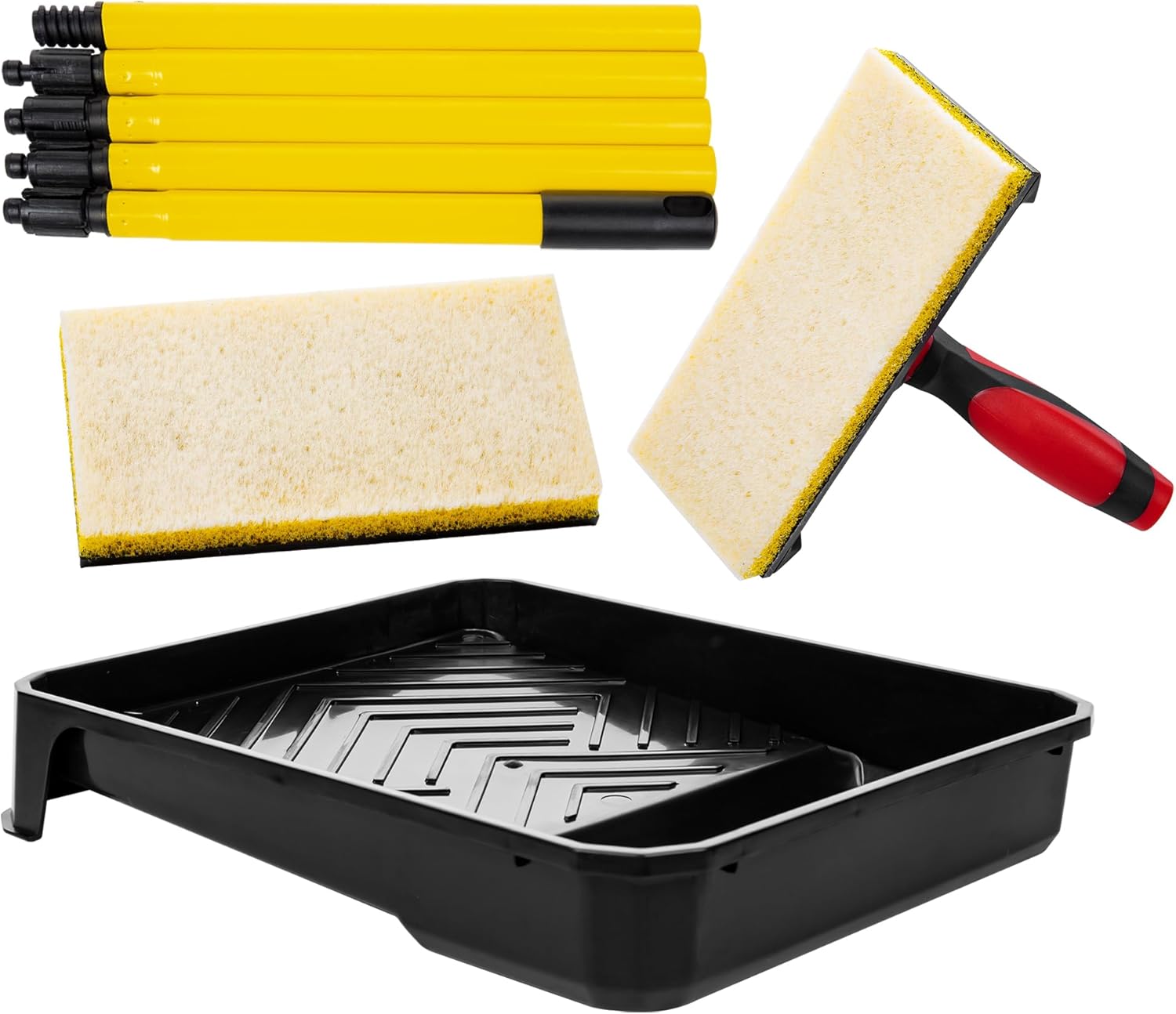 Albert Austin Decking Stain Paint Pad Applicator Kit with Extension ...