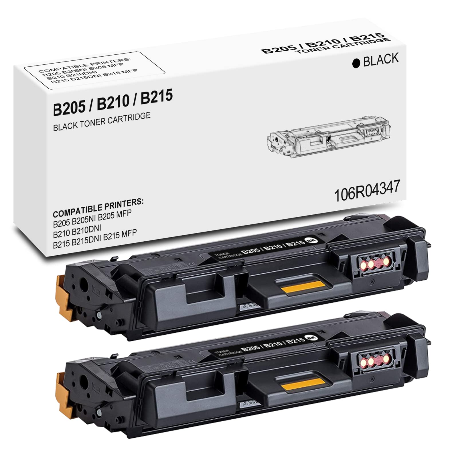 Amazon.com: B205 B210 B215 Black High Capacity Toner Cartridge ...