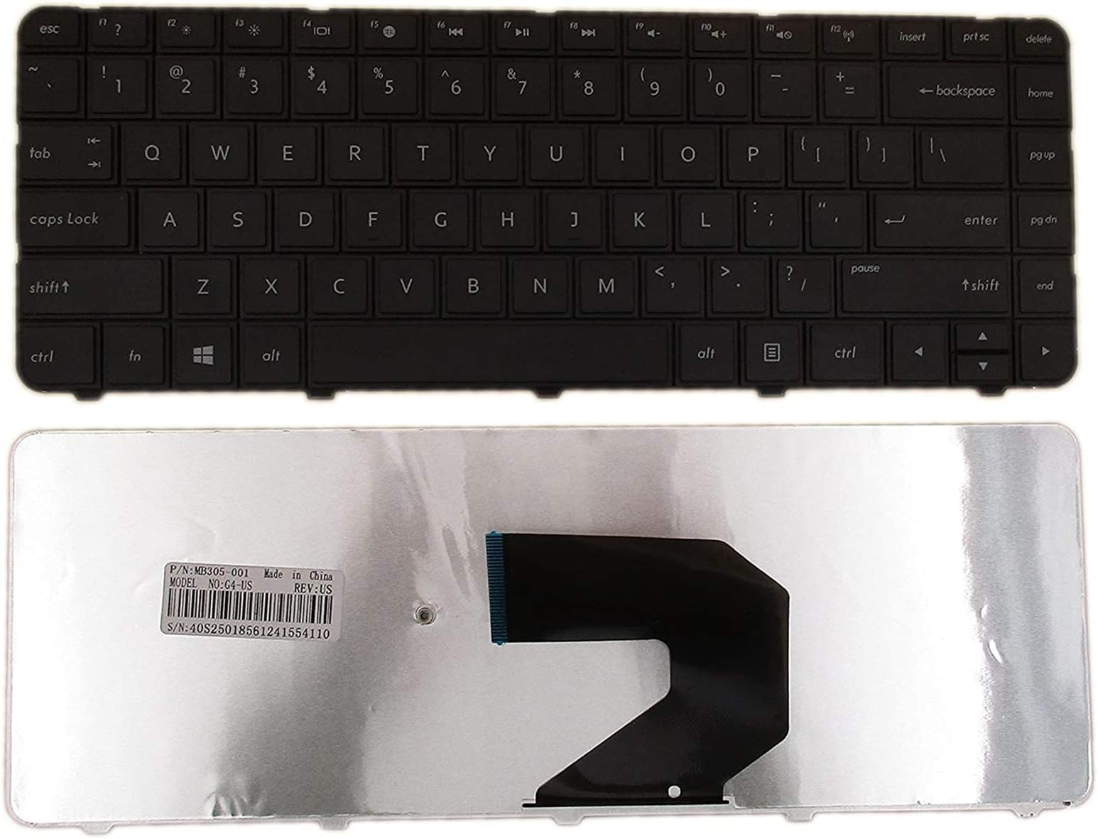 Amazon.com: SUNMALL New Laptop Keyboard Replacement with Backlit ...