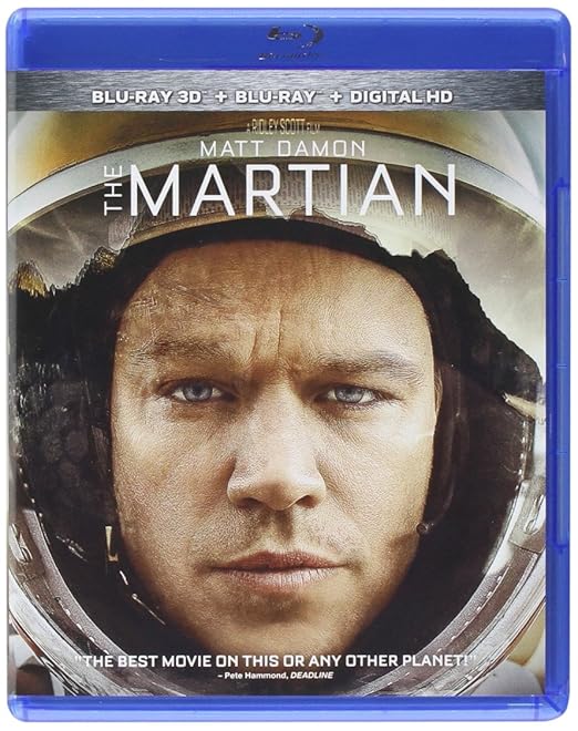 Amazon.com: The Martian [Blu-ray 3D + Blu-ray + Digital HD] : Matt ...