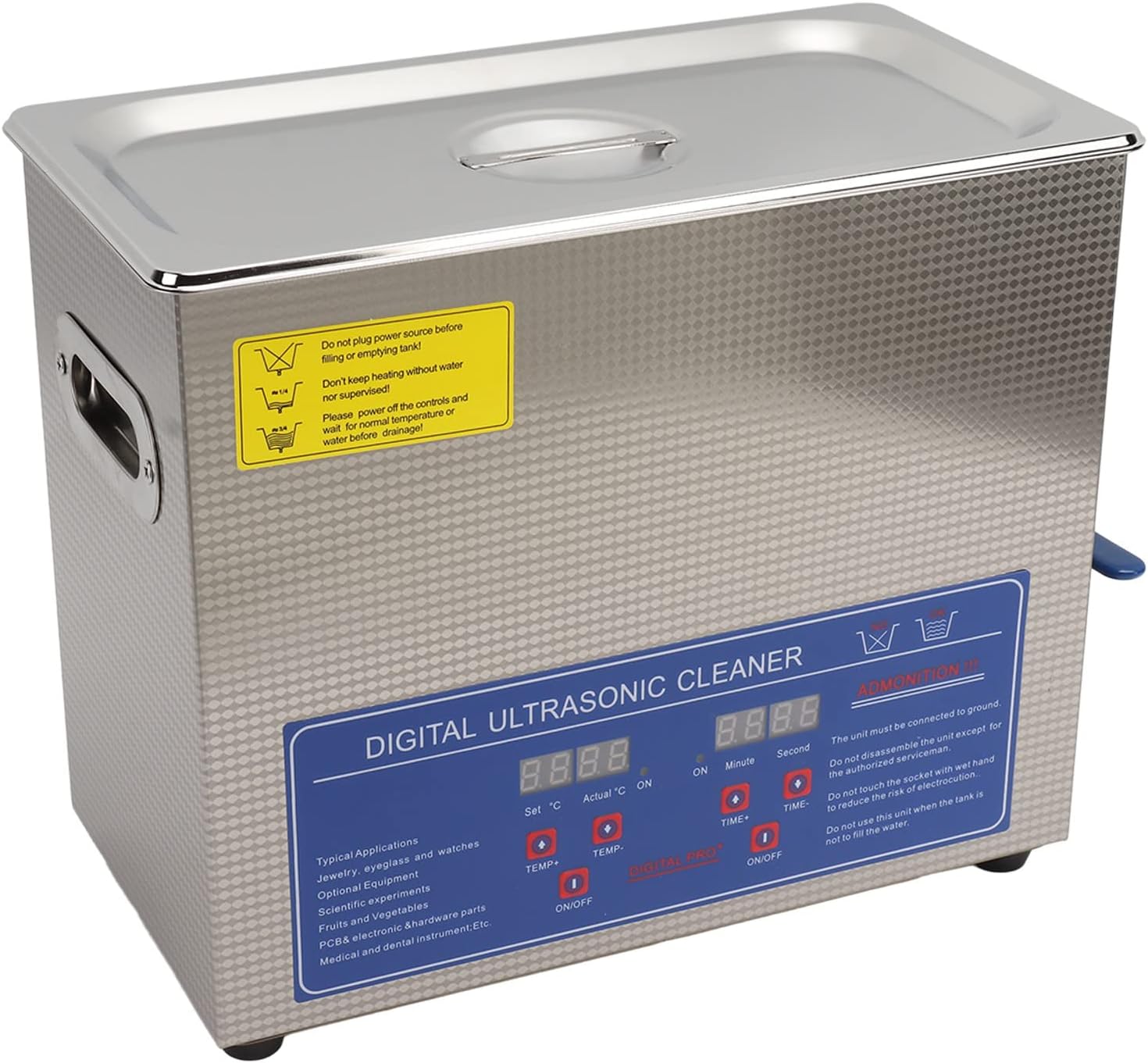 Amazon.co.jp: Ultrasonic Record Cleaner, Safe 3 Vibration Head ...