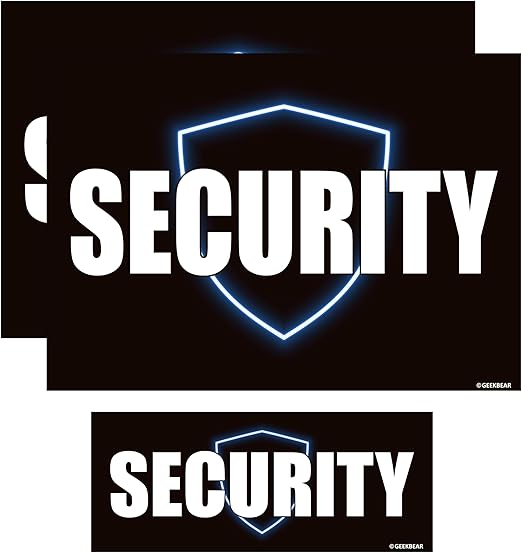 Amazon.com: GEEKBEAR Security Car Magnet - Eye-Catching, Reflective ...