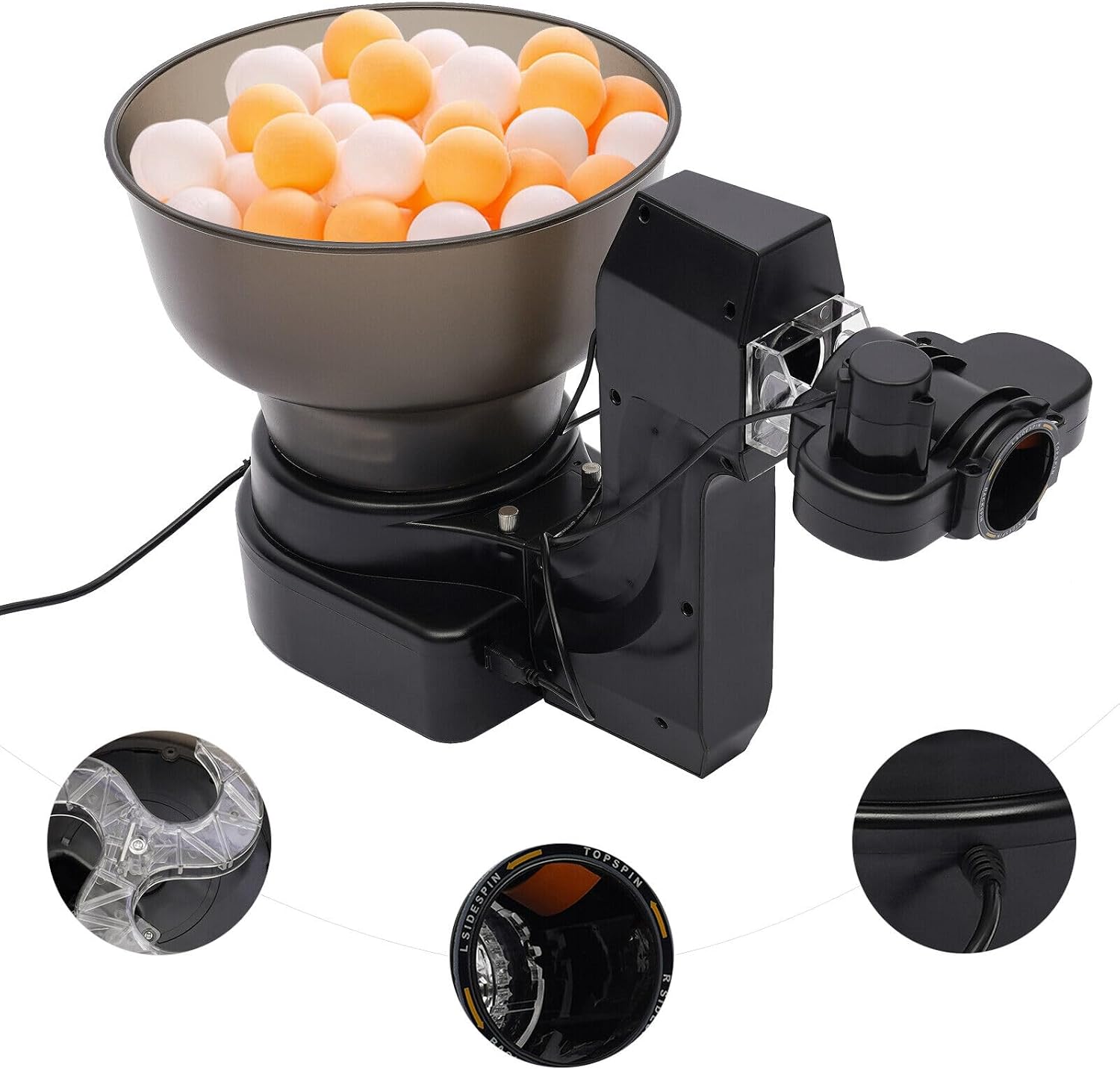 HP-07 Table Tennis Robot Automatic Ping Pong Ball Bahrain | Ubuy