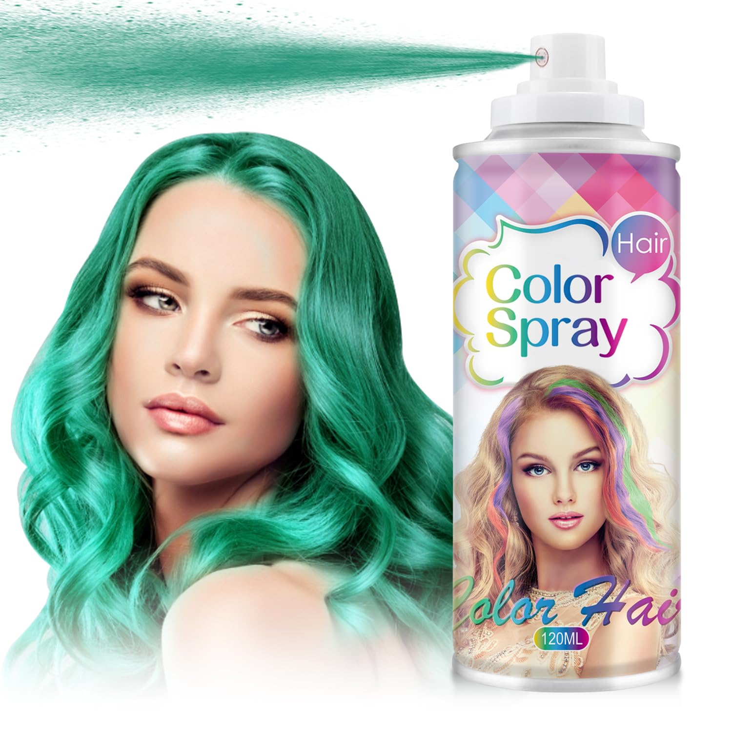 Amazon.com : Temporary Hair Color Spray, Temporary Hair Color Wax ...