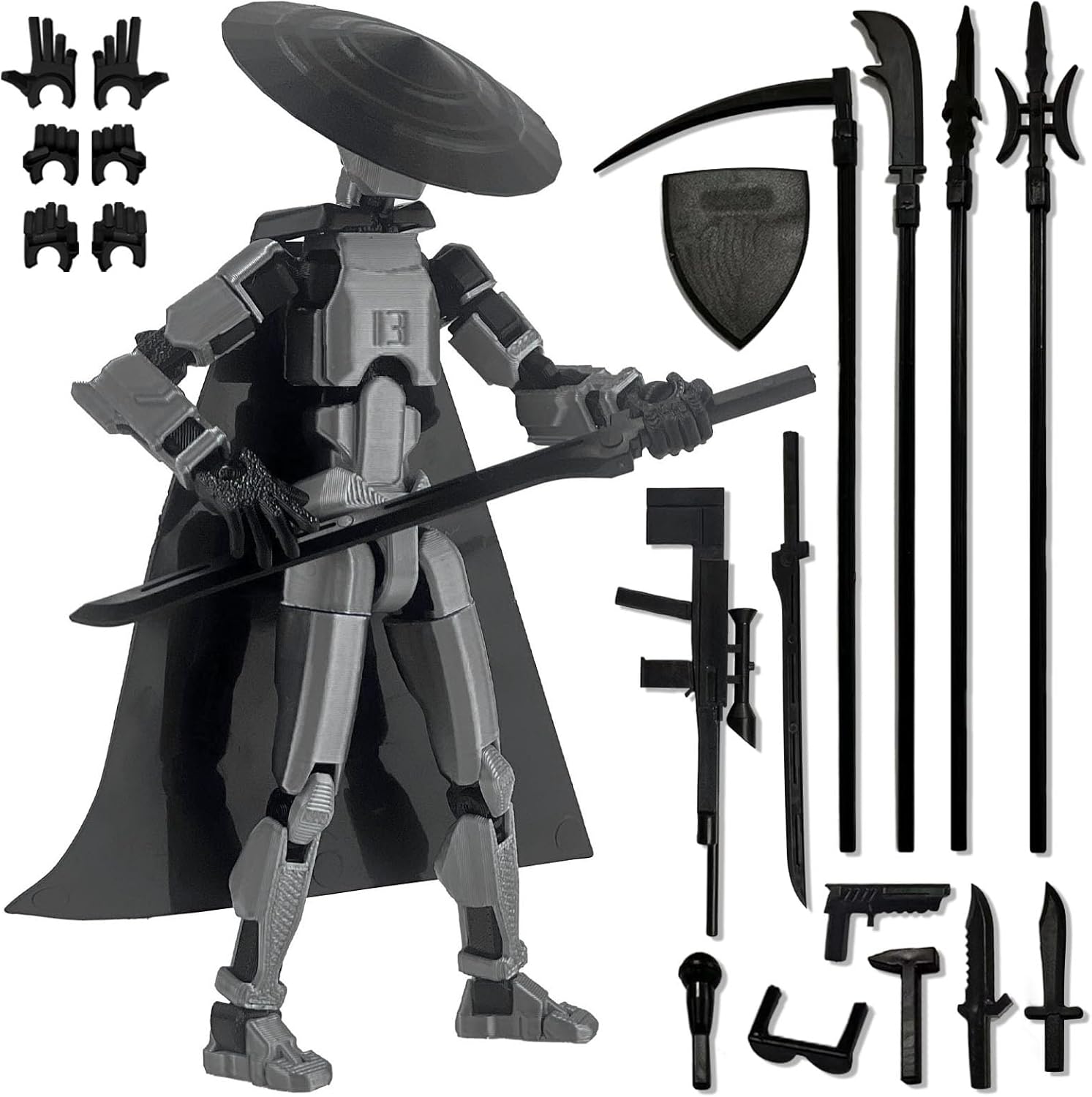 Amazon.com: Already Assembled 8 inch T13 Action Figure,Dummy 13 T13 ...