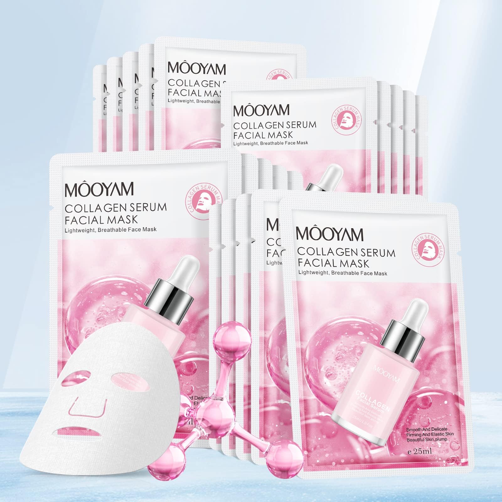 Amazon.com : Collagen Facial Mask Skin Care Hydrating Face Masks ...