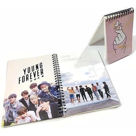 AB Posters k-pop BTS Sign A5 Notebook- 100 Pages : Amazon.in: Office ...