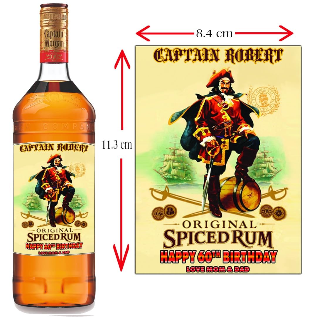 Pirate Rum Label Templates
