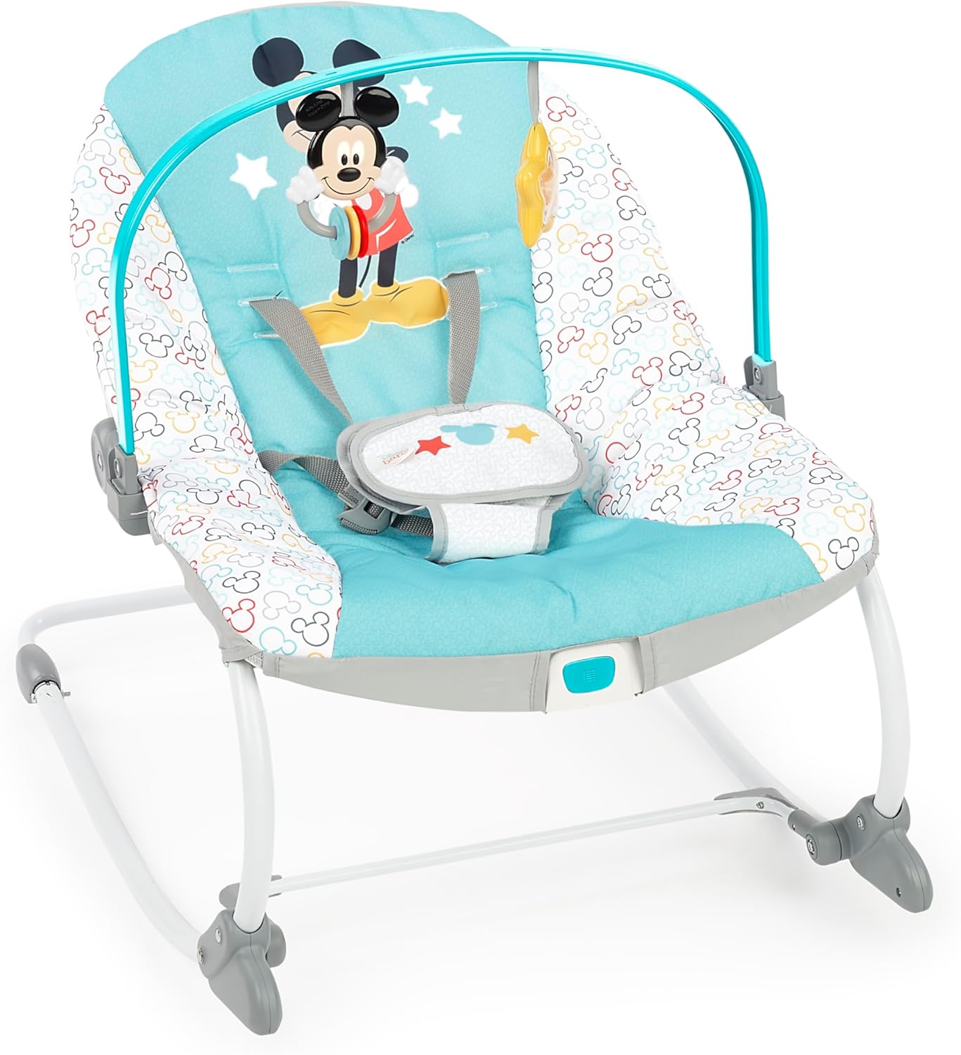 Amazon | Bright Starts Disney baby ミッキーマウス・フォーエバーフレンド・ロッキングバウンサー ...