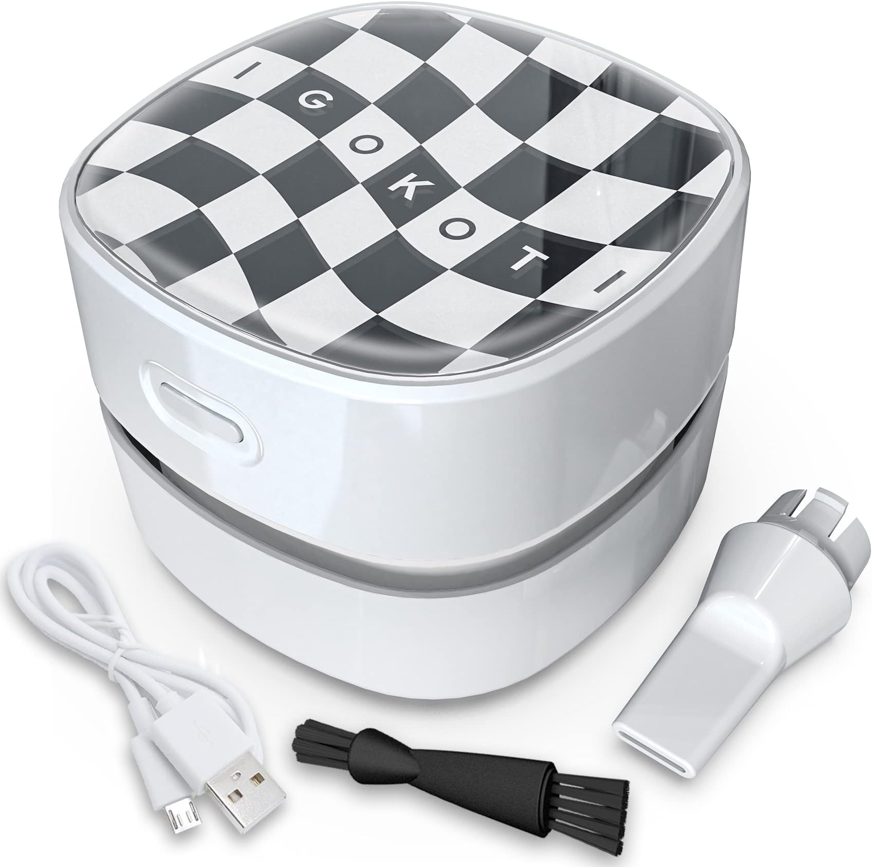 Amazon.com - YUNYILAN Desktop Vacuum Cleaner USB Recharging, Portable ...
