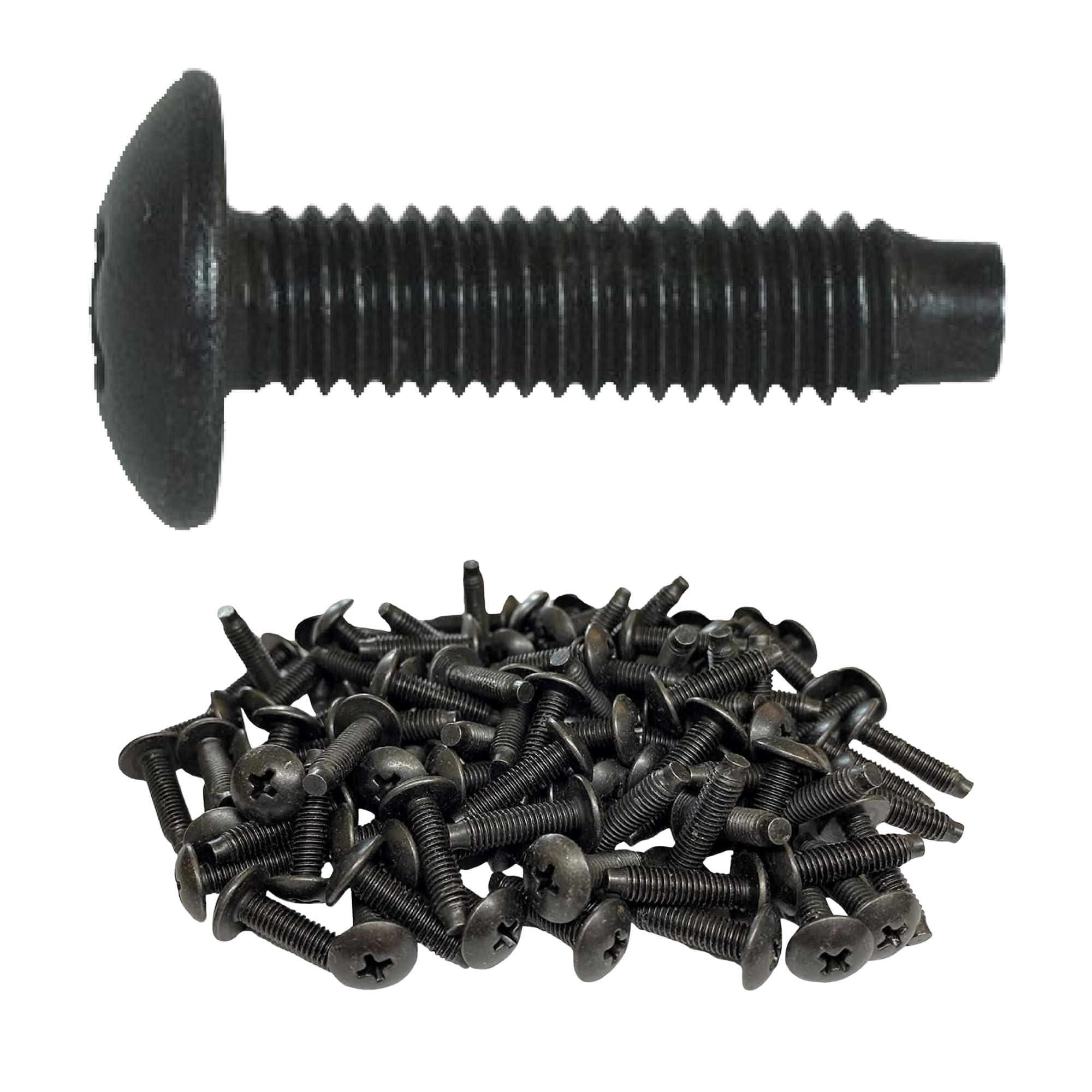 Amazon.com: RackGold 10-32 Rack Screws 100 Pack-USA Made : Industrial ...