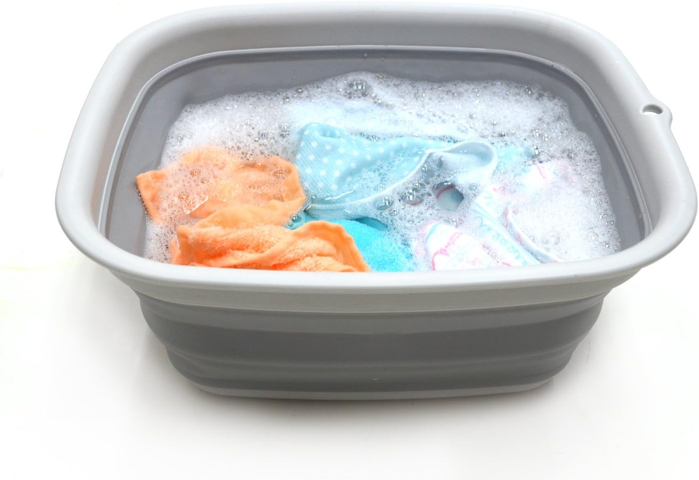 Amazon.com: Collapsible Tub Wash Basin Laundry Tub 3 Pack Collapsible ...