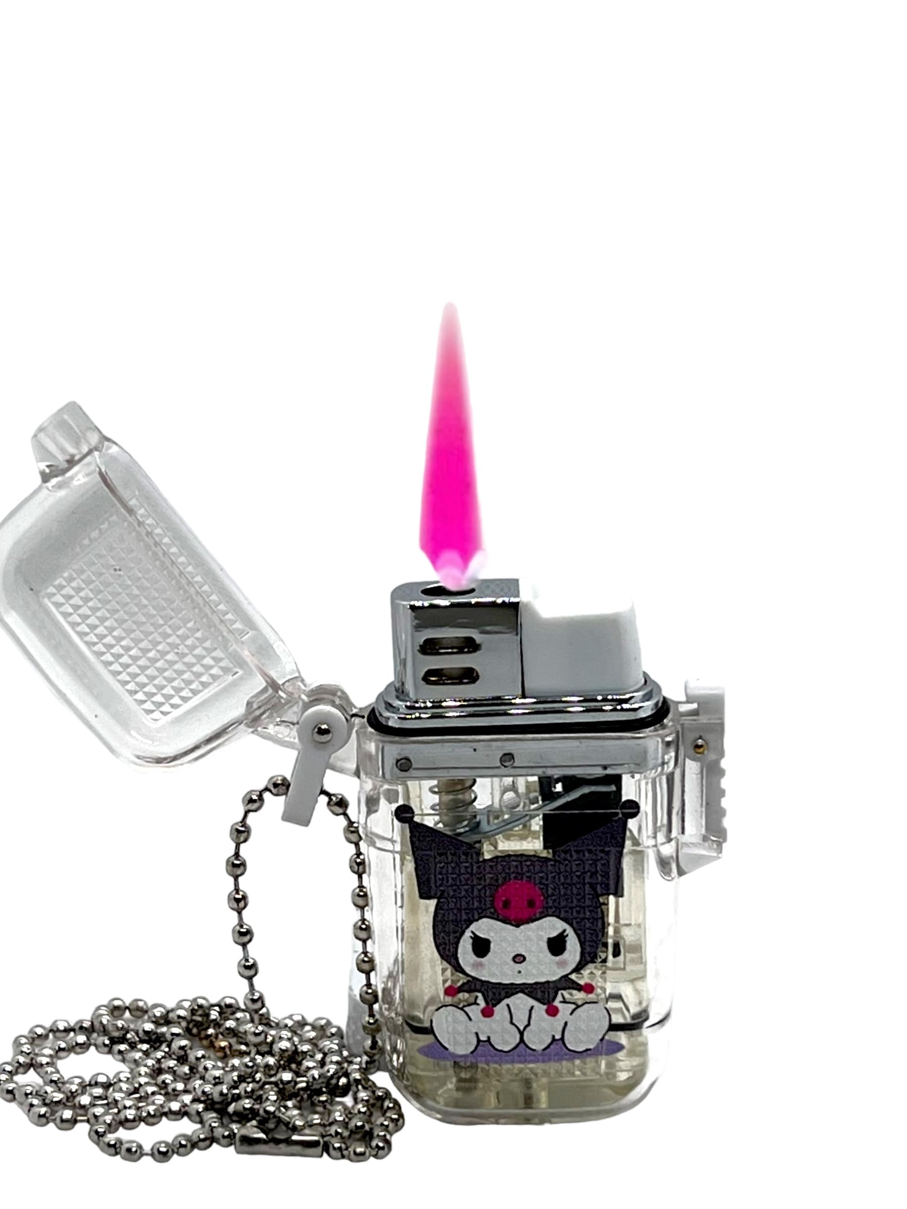 Amazon.com: NIVEK Kulomi Transparent Cute Lighter Waterproof Lighter ...
