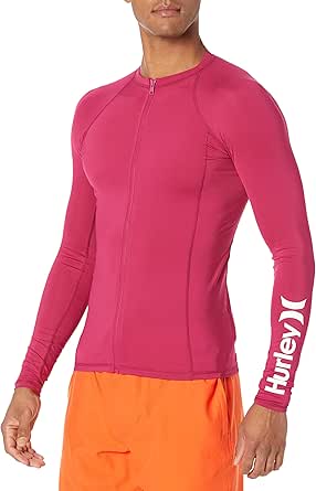 Hurley Men's Standard Rash Guard Top | Amazon.com