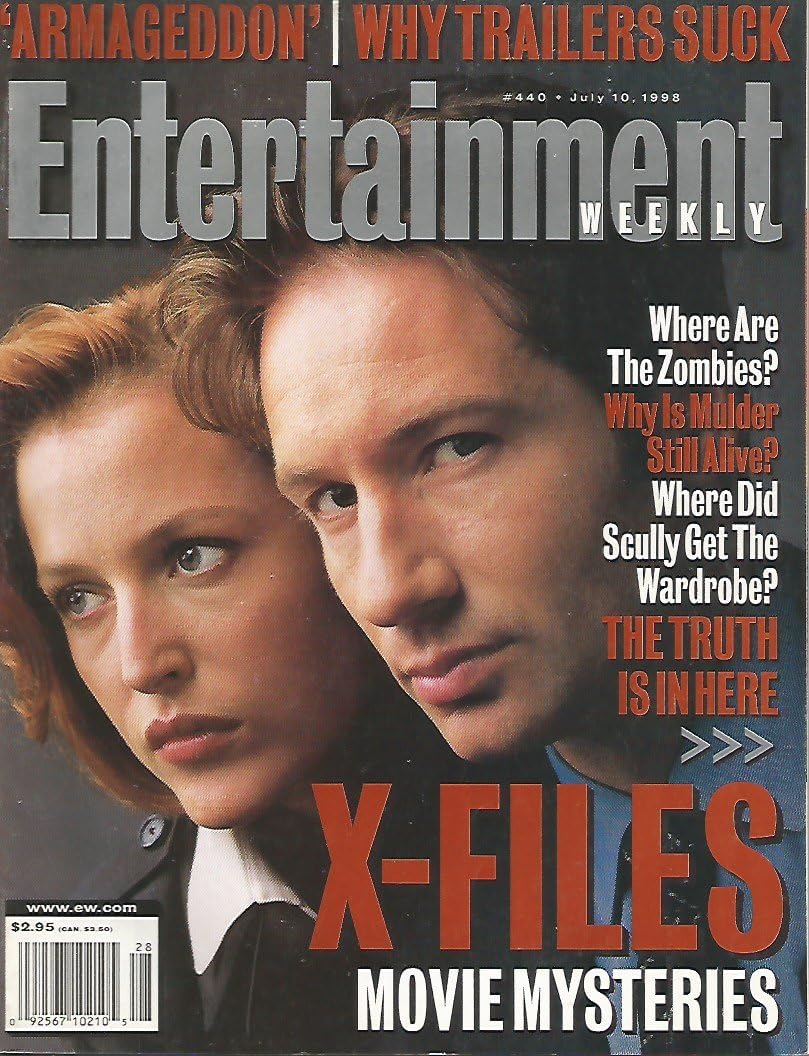 The X-Files Magazine # 440 1998 Armageddon Why Trailers Suck at Amazon ...