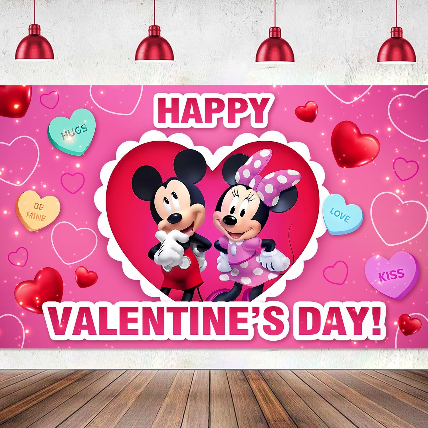 Amazon.com : My Class is Full of Sweethearts Backdrop Banner Valentine ...