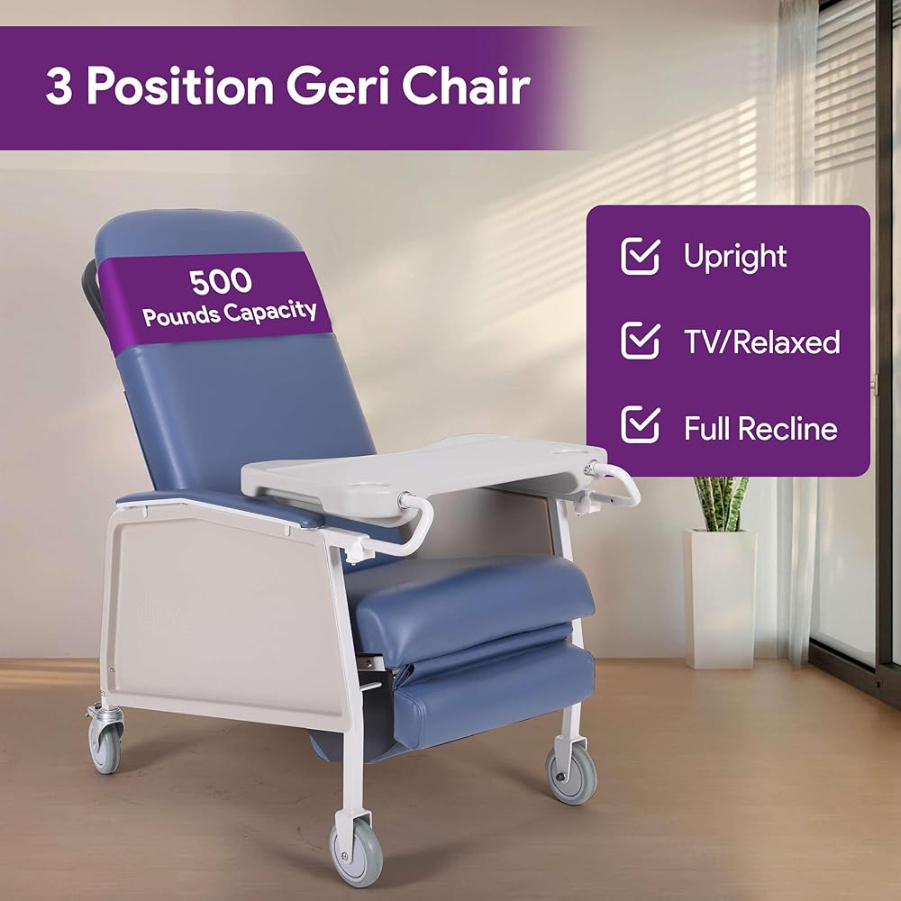 3 Position Bariatric Geri Chair - Extra Wide Philippines | Ubuy