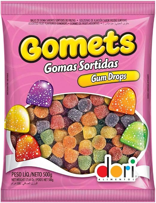 Bala De Goma Gomets Gomas Sortidas Dori 500G : Amazon.com.br: Alimentos ...