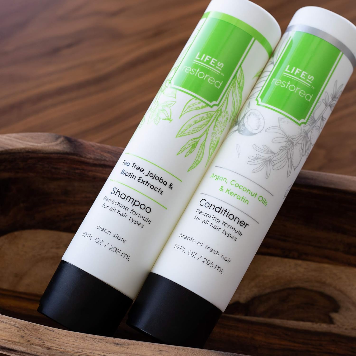 Buy Life Is Restored | Tea Tree, Biotin, Jojoba, Argan, Coconut Oils ...