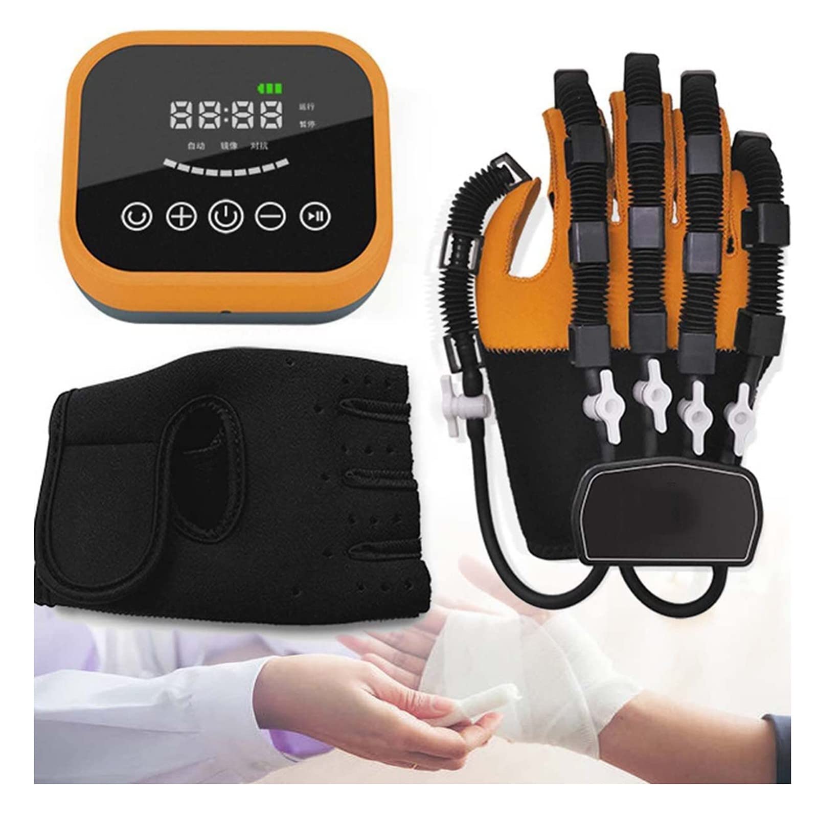 Buy Rehabilitation Robot Gloves,Hemiplegia Finger Trainer Stroke Hand ...