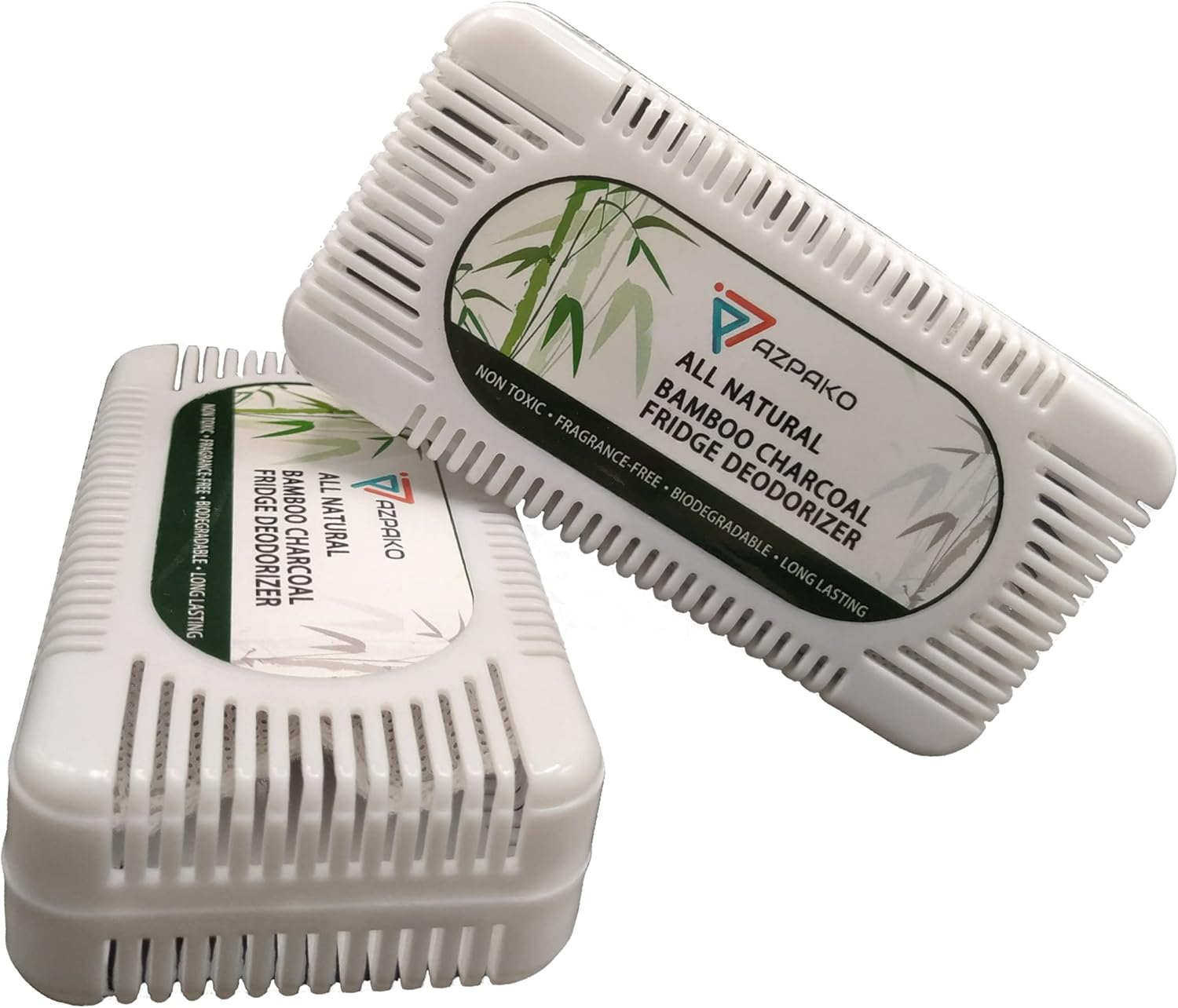 Amazon.com: AZPAKO Refrigerator Deodorizer (2 Pack) - Natural Bamboo ...