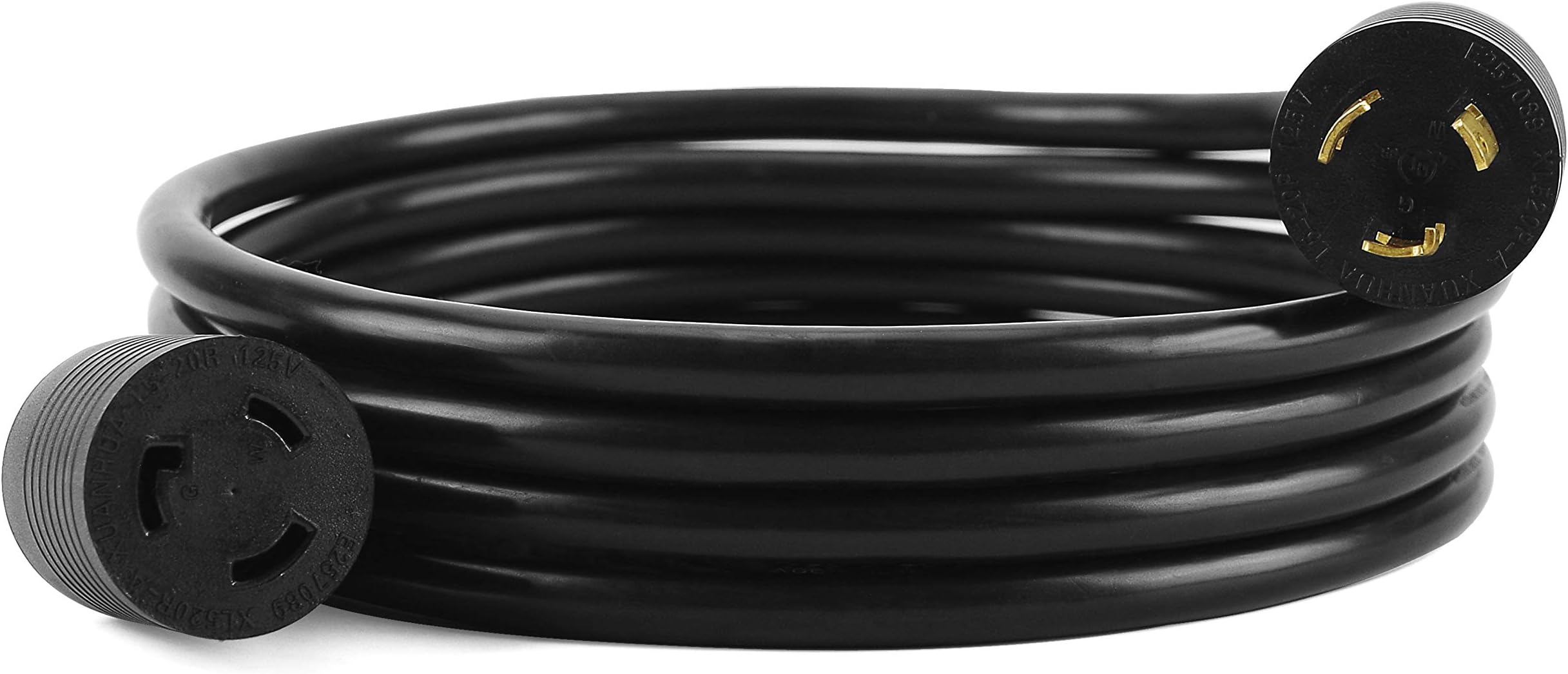 Amazon.com: HENGYI L5-20P to L5-20R Generator Locking Power Cord ...