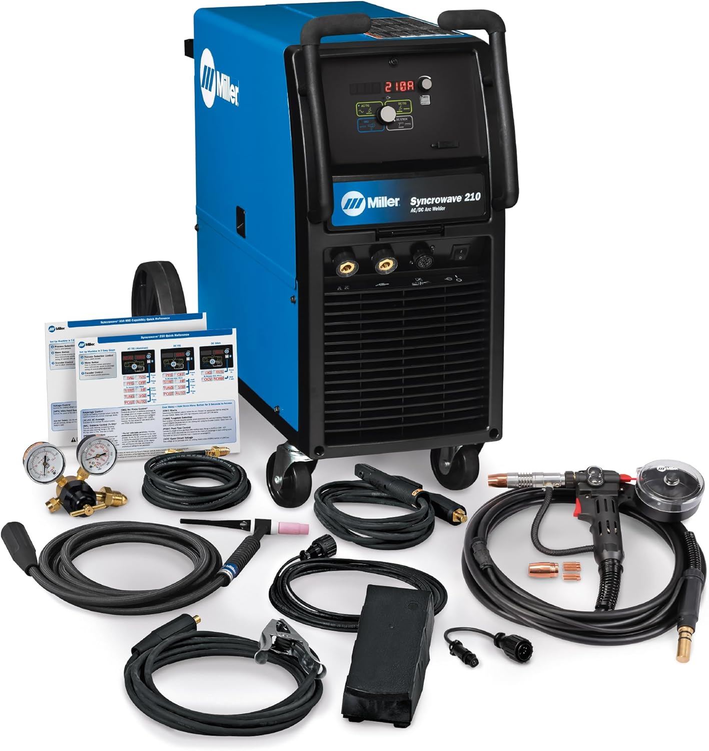 Miller 951684 Syncrowave 210 TIG MIG Spoolmate 150 Package ...