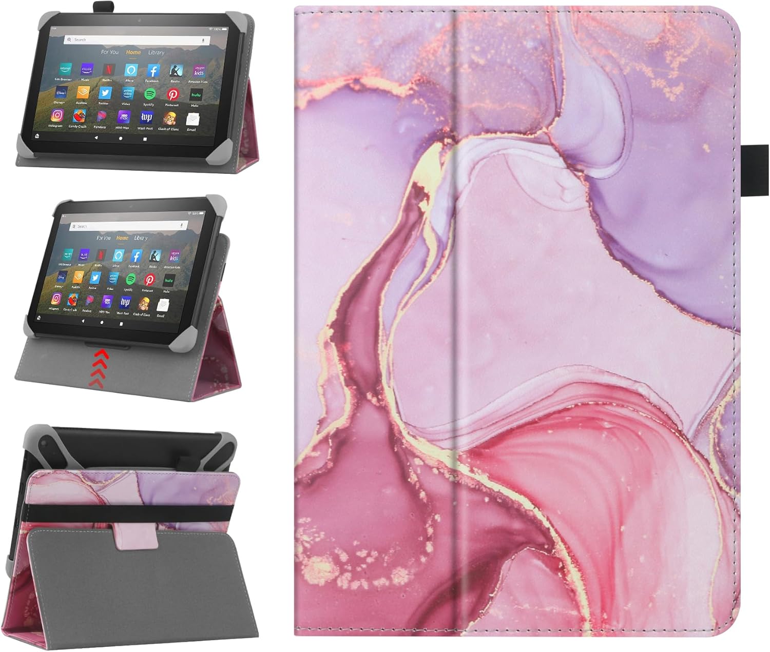 HoYiXi Universal Case for 7-8 inch Samsung Galaxy Lenovo Huawei Fire ...