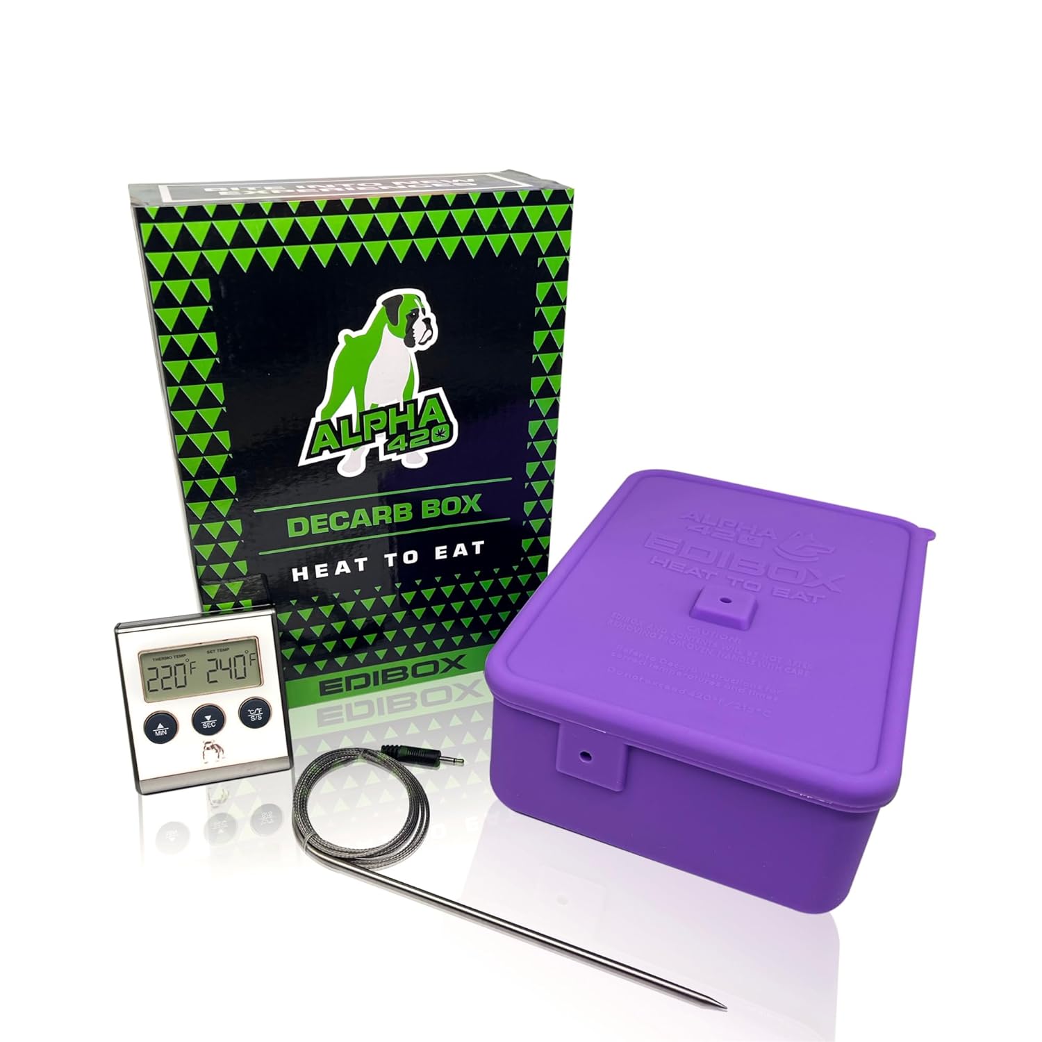 Amazon.com: Decarboxylator Box, Silicone Baking Pan to Decarb & Infuse ...