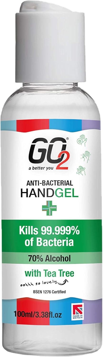 GO2 Antibacterial Hand Sanitizer Gel : Amazon.co.uk: Business, Industry ...