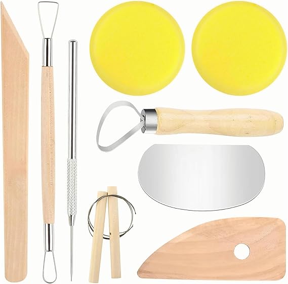 Amazon.com: LINPHCEY 9PCS Clay Sculpting Tool Set - Easy to Use ...