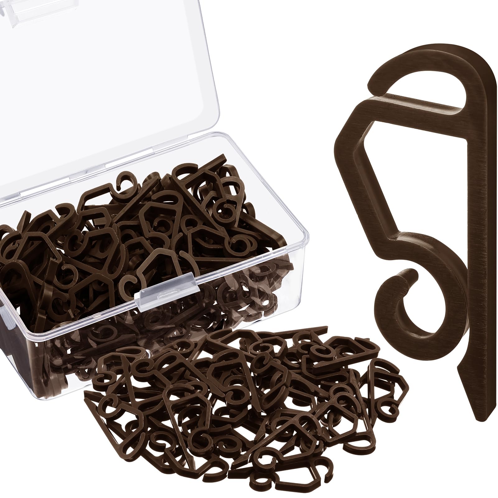 Amazon.com: Marsui Christmas Light Clip Outdoor Gutter Hook ...