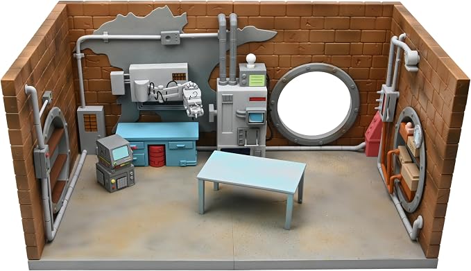Amazon.com: NECA Teenage Mutant Ninja Turtles (Cartoon) - Diorama ...
