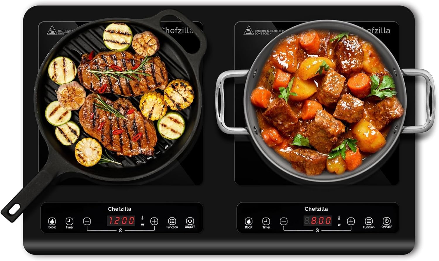 Amazon.com: Furrion 2021128858 21 1800w Dual Burner Induction : Appliances
