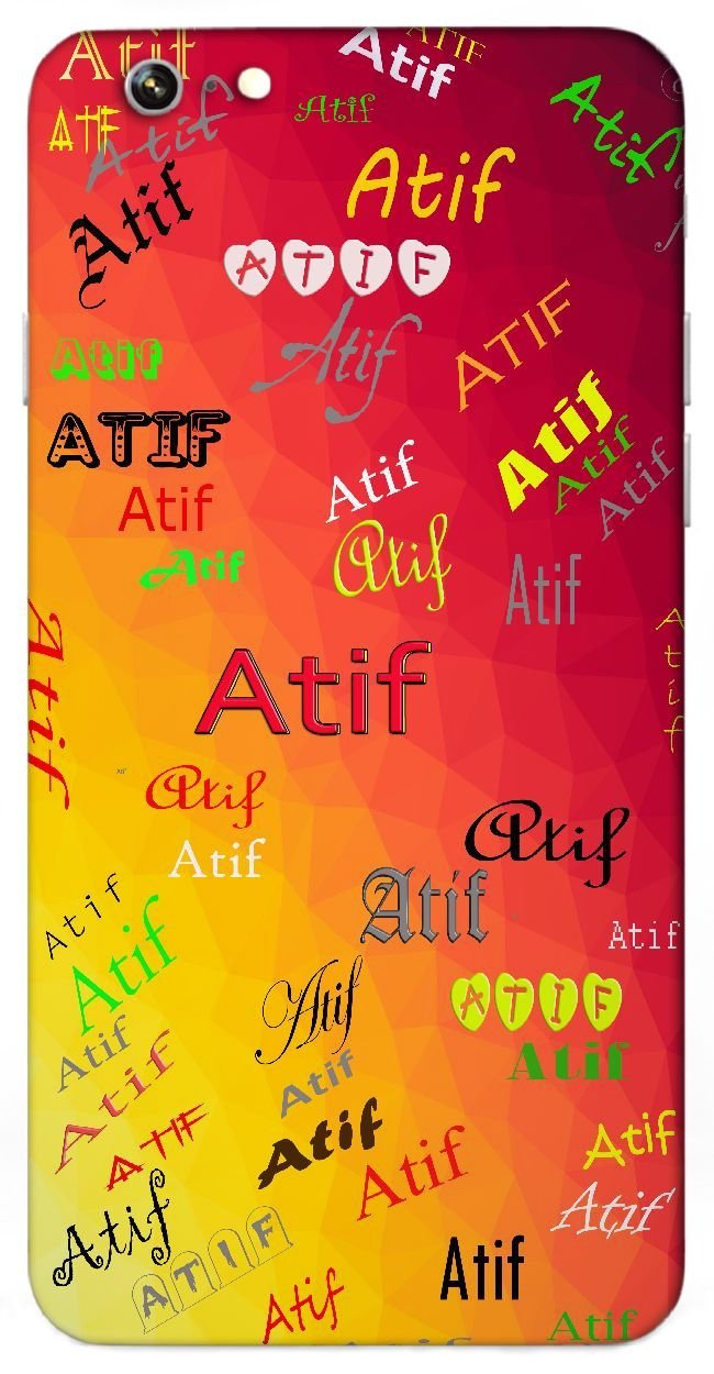 3d Arif Name Wallpaper