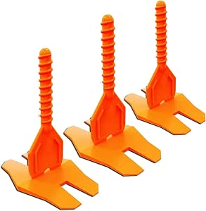 Self Leveling Tile Spacers 3 mm | 250 Clips 3 mm 3-22 mm I Shaffer Pro ...