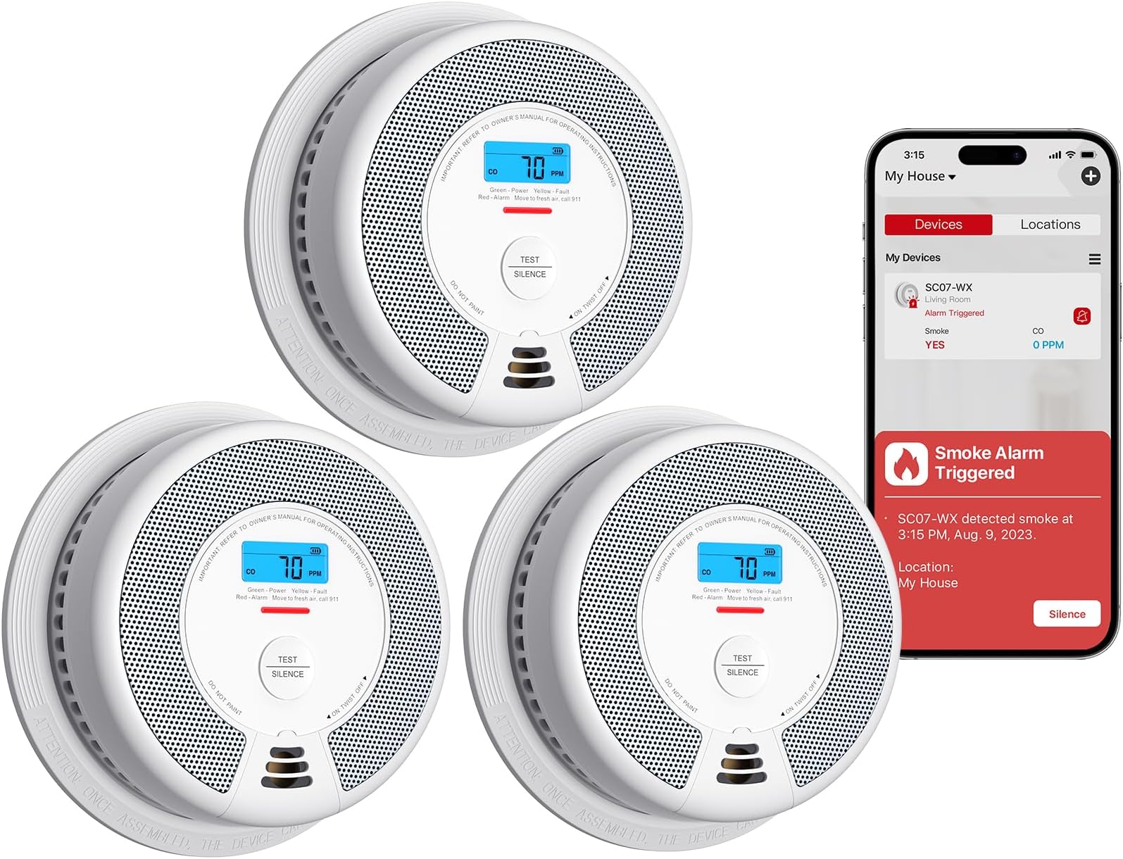 X-Sense Smart Home Base Station, 2.4 GHz Wi-Fi Required, Enhance Your ...