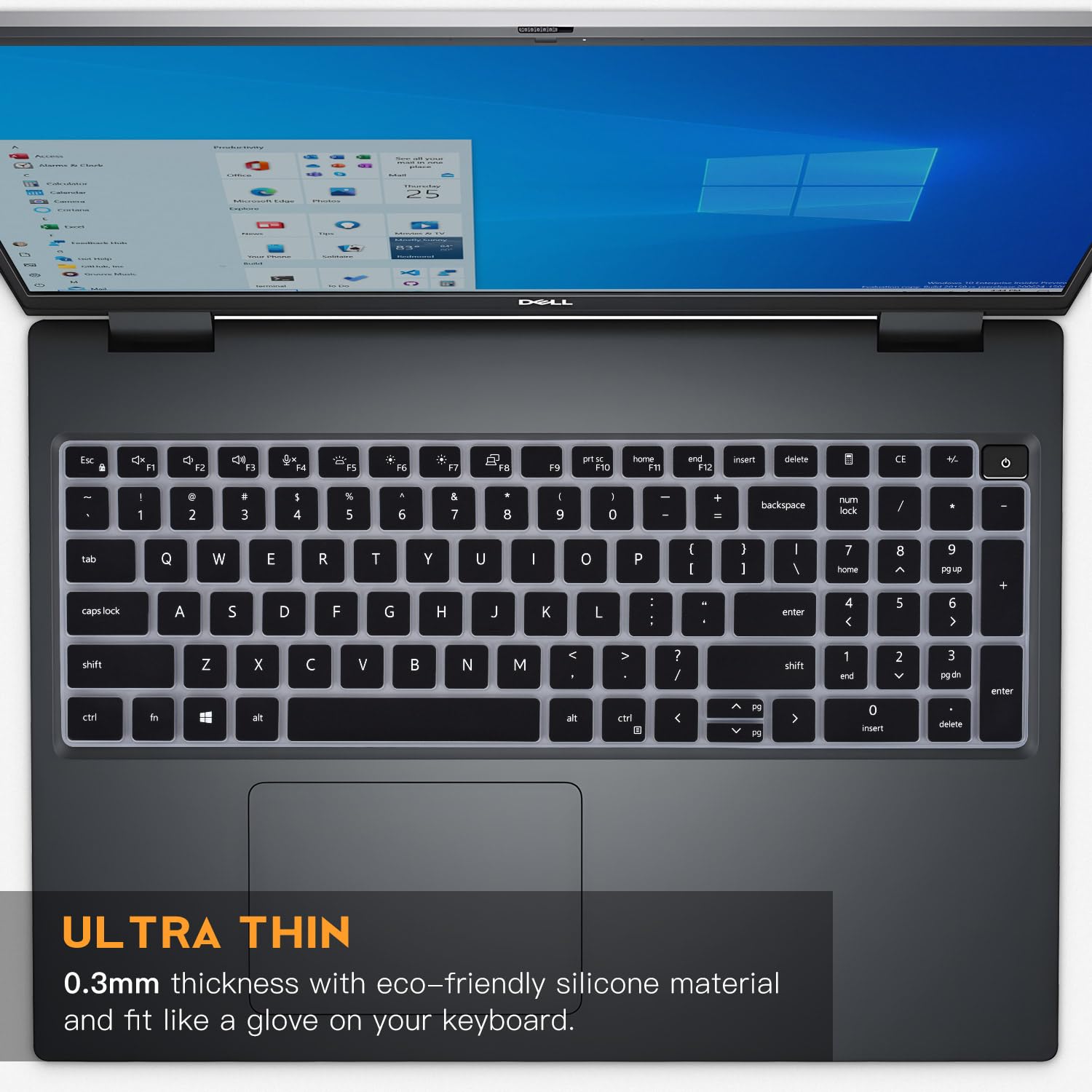 Snapklik.com : CaseBuy Keyboard Cover For Dell Precision 16 7670 7680 16"