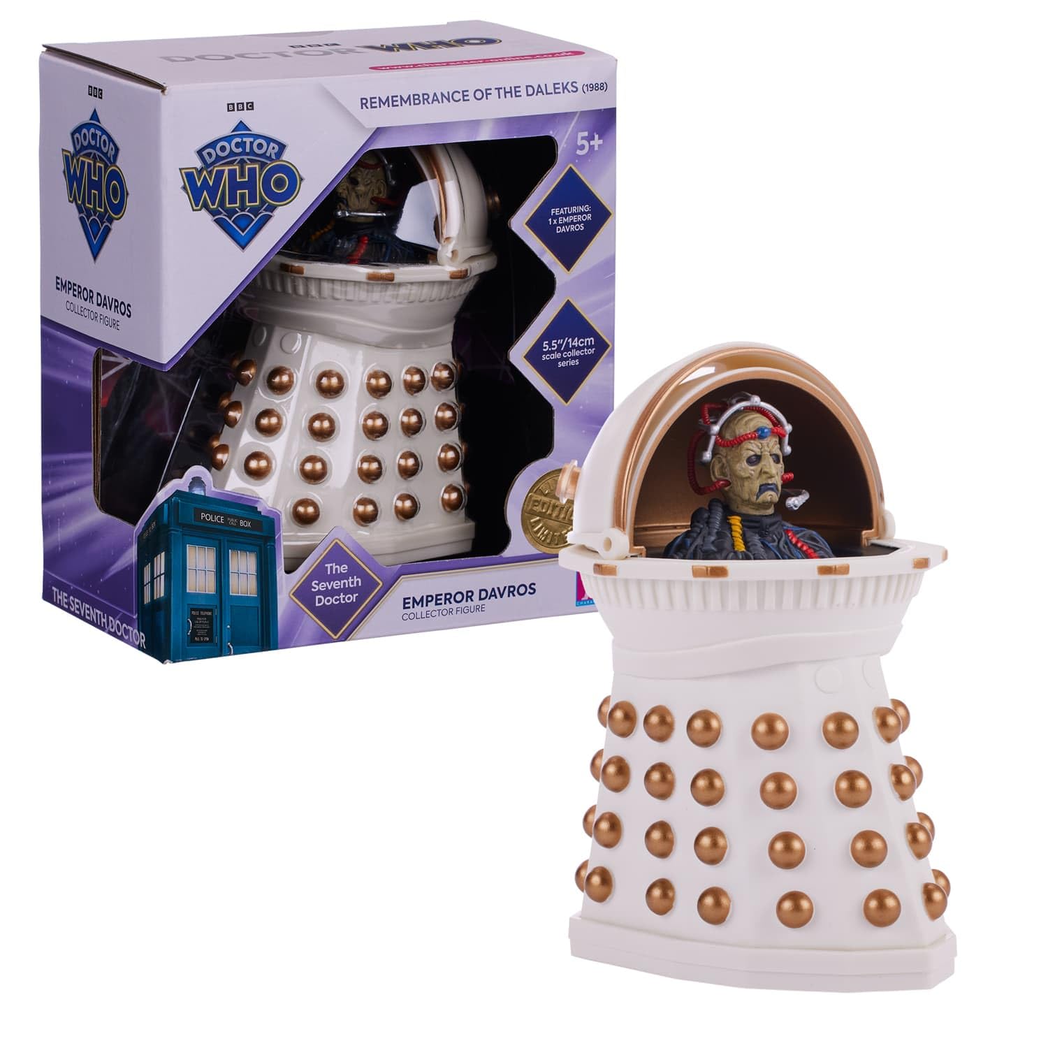 Emperor Davros Daleks Character Options Special 5.5” Scale Figure Set ...