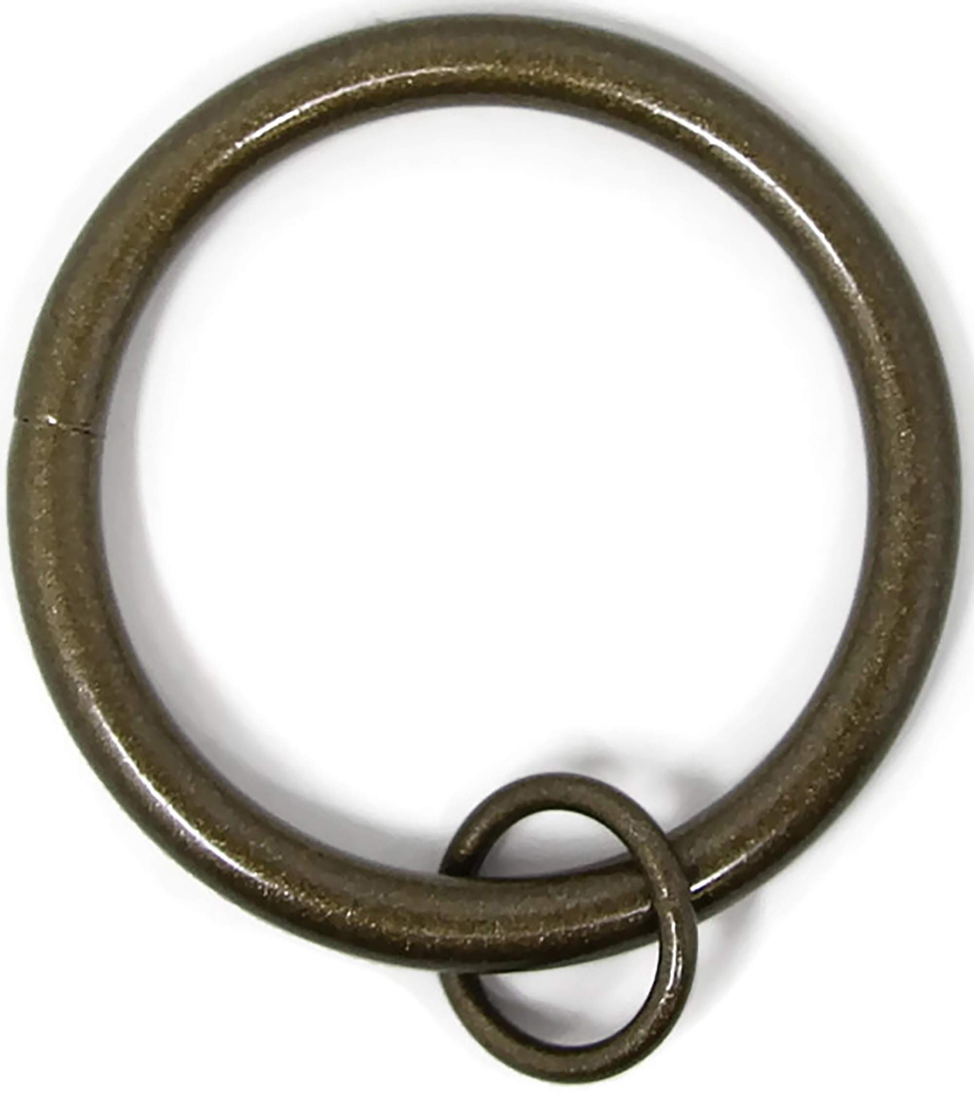 Amazon.com: Urbanest Solid Metal Window Drapery Curtain Panel Ring with ...