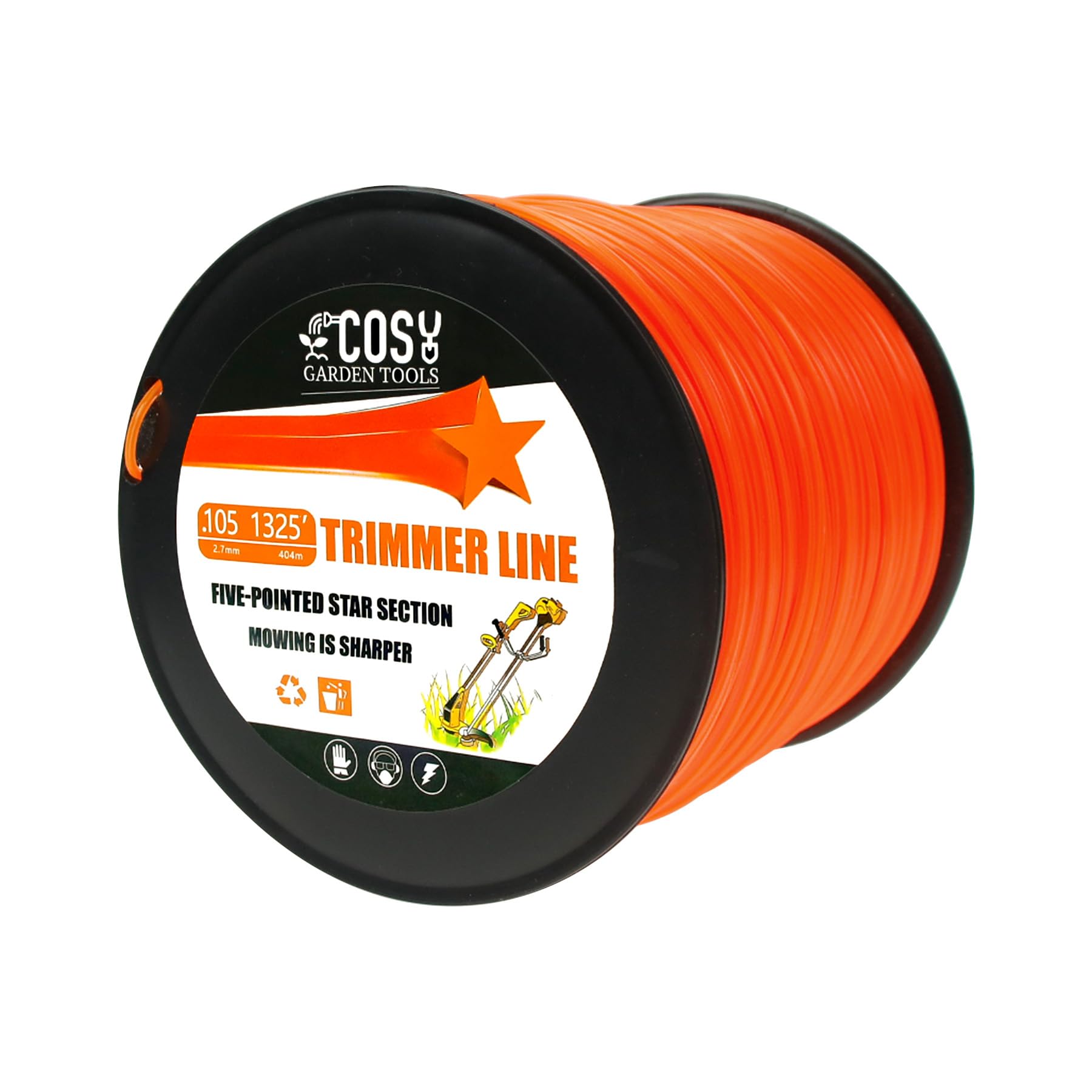 Amazon.com : COSY GARDEN TOOLS String Trimmer Line 0.105-Inch 5LB Weed ...